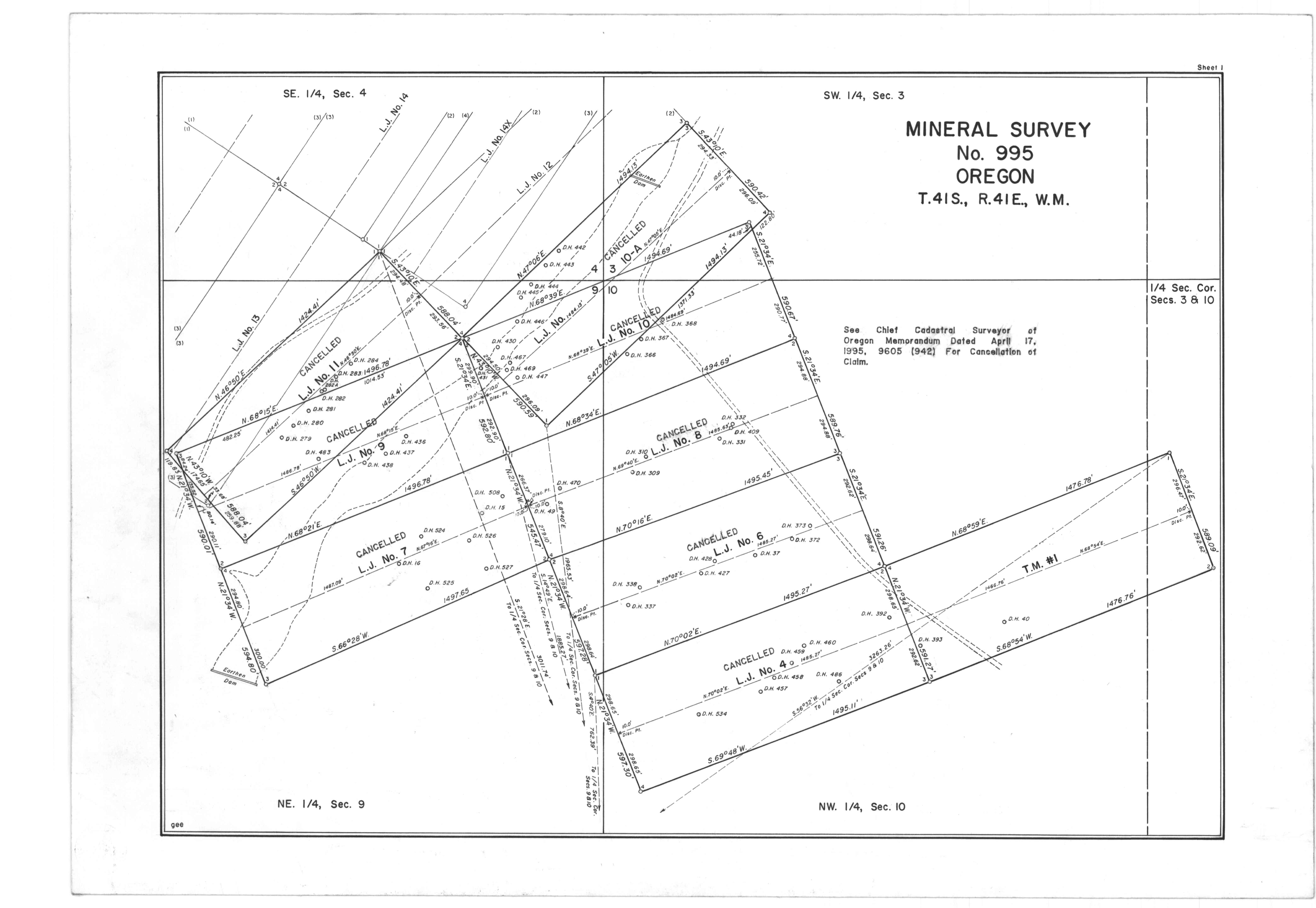 Land Status & Cadastral Survey Records Oregon/Washington BLM