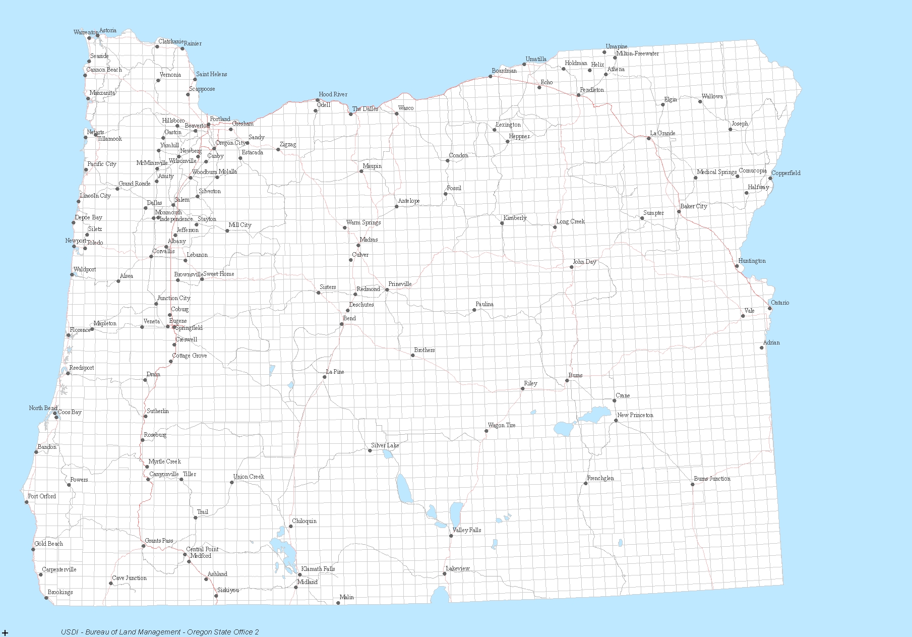 Land Status and Cadastral Survey Records