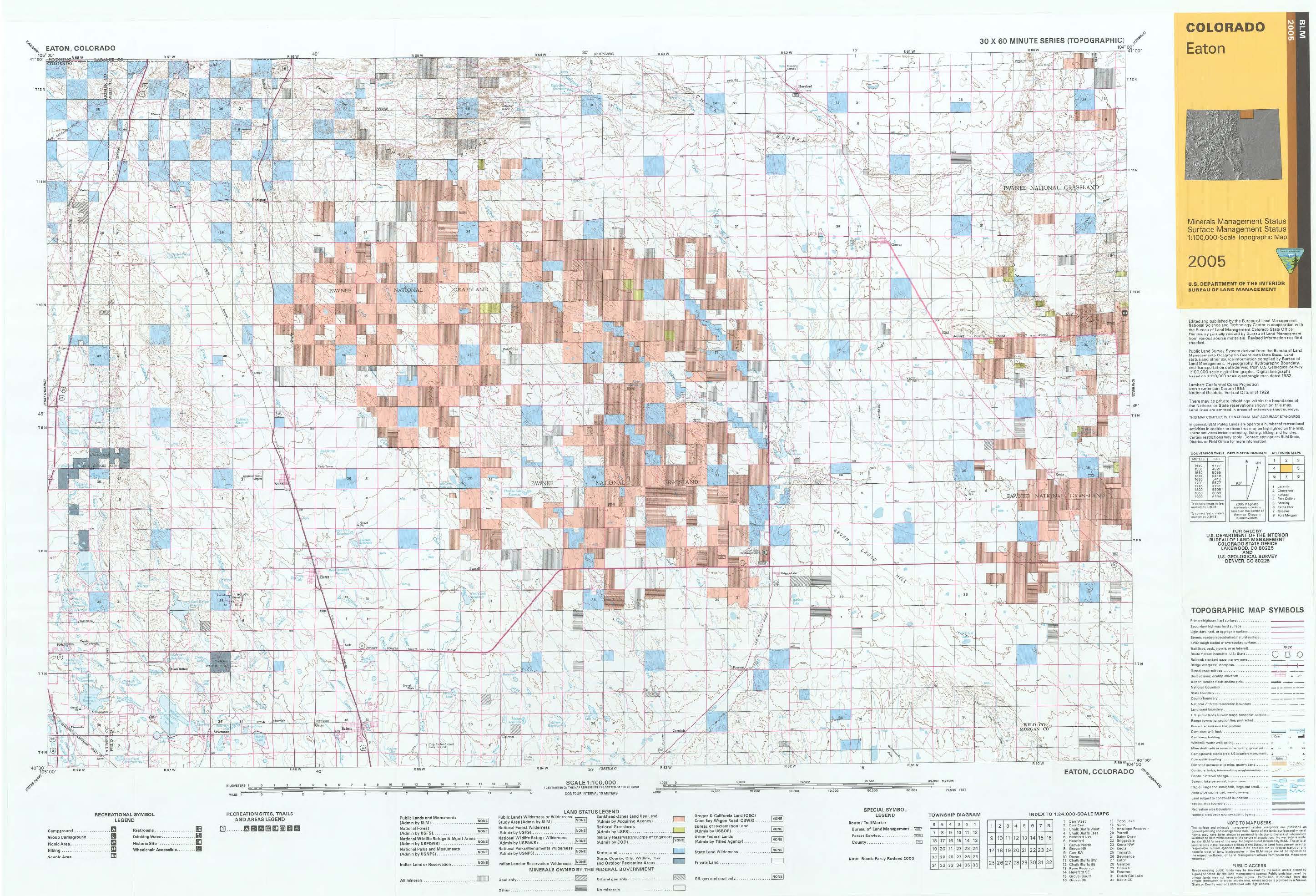 Eaton Colorado Map