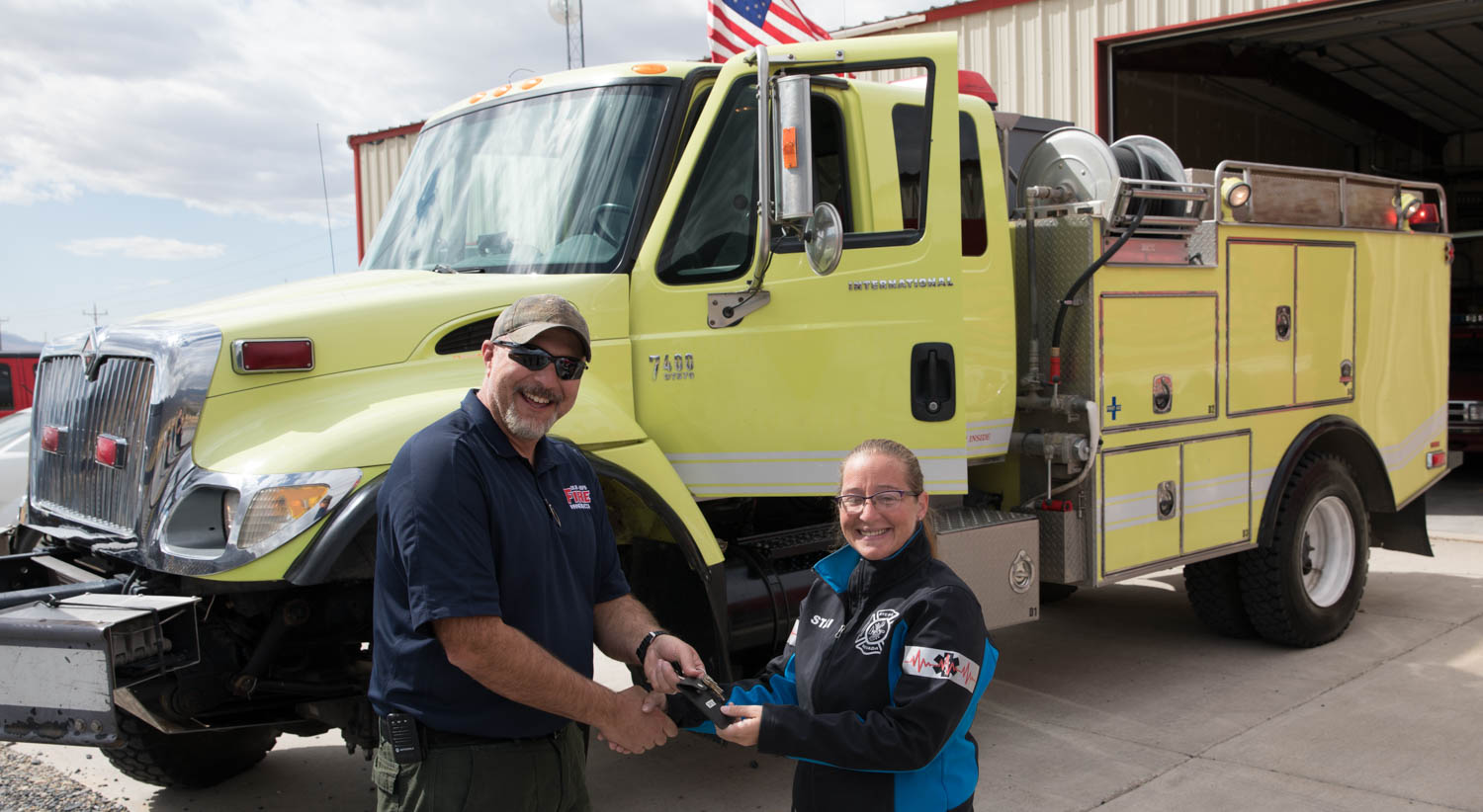 Former BLM wildland fire engine boosts local firefighting capabilities ...