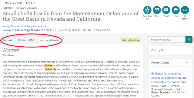 Library GeoRef Tutorial | Bureau of Land Management