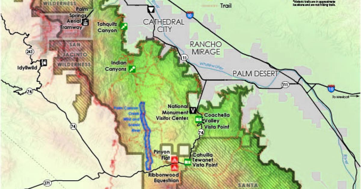 Santa Rosa and San Jacinto Mountains National Monument | Bureau of Land ...