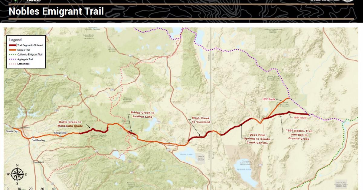 Nobles Emigrant Trail Map | Bureau of Land Management