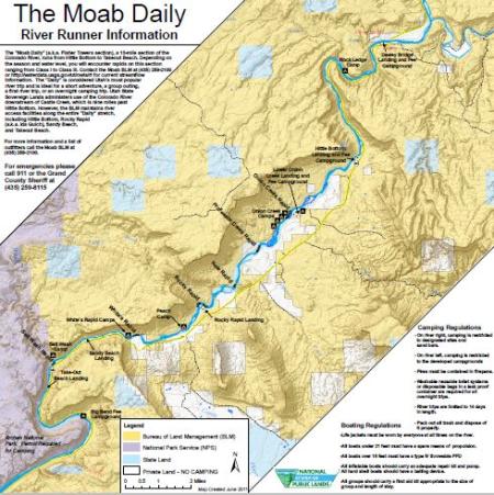 Moab Daily Map | Bureau of Land Management
