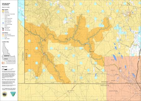 Owyhee River Wilderness - Map | Bureau of Land Management