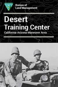 Desert Training Center California-Arizona Maneuver Area | Bureau of ...