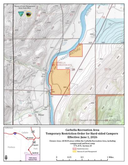 BLM implements restrictions at Carbella Recreation Site due to grizzly ...