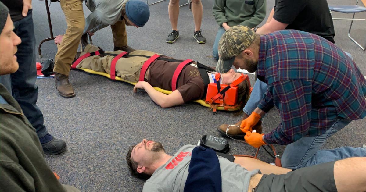 First line of fireline EMTs | Bureau of Land Management