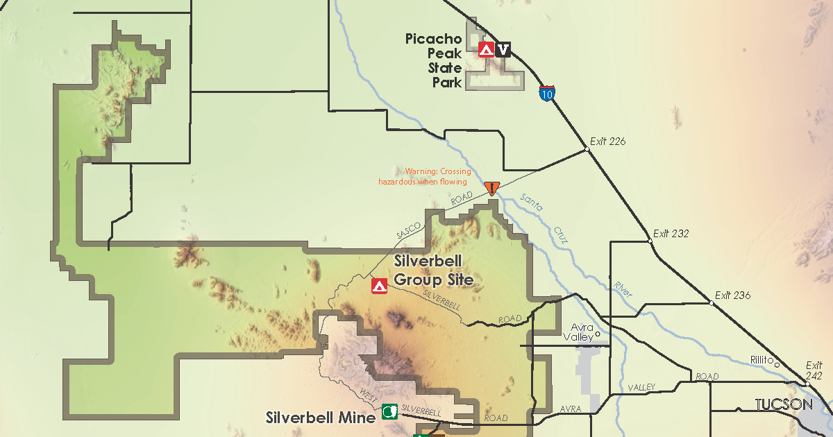 Ironwood Forest National Monument Map | Bureau of Land Management