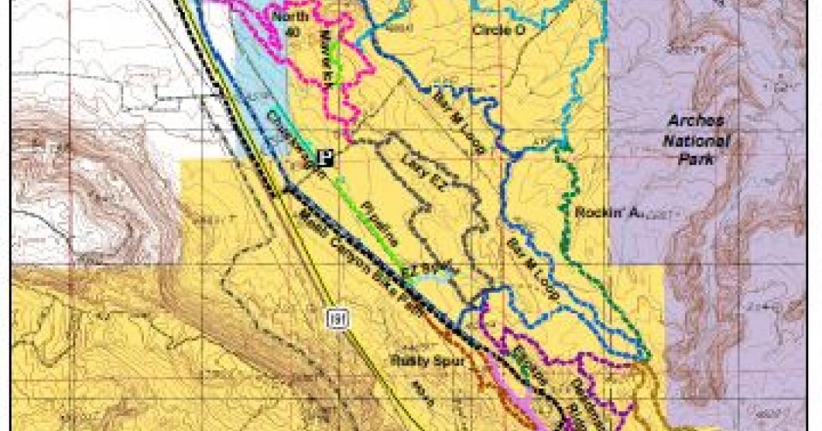 Bar M Trails Map | Bureau of Land Management
