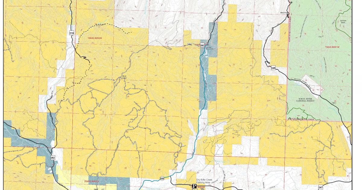 Cedar Mountain Area Map | Bureau of Land Management