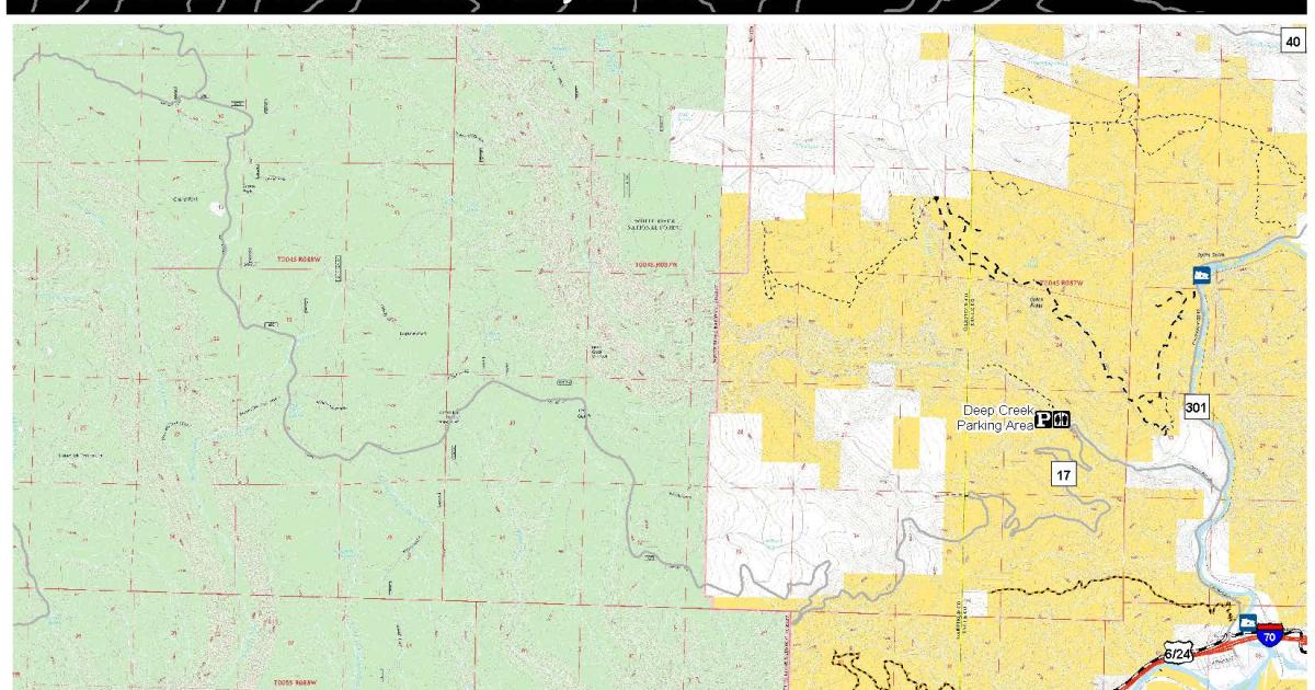 Deep Creek Recreation Area Map | Bureau of Land Management