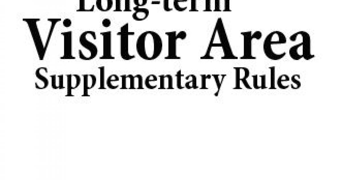 Long Term Visitor Area (LTVA) Supplementary Rules | Bureau of Land ...