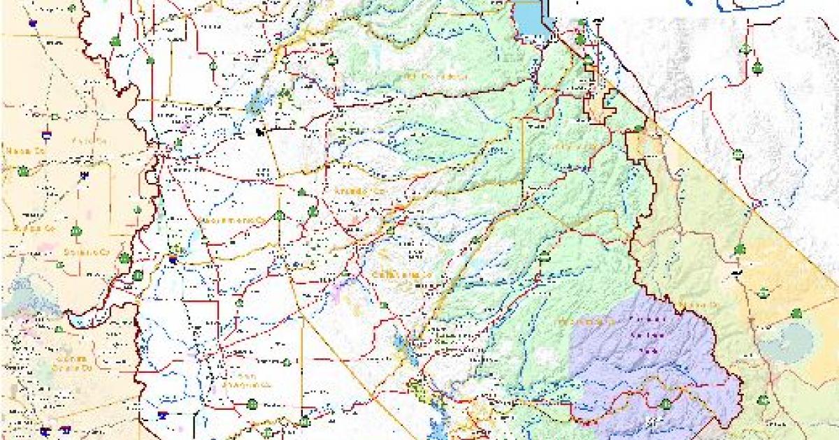 Mother Lode Field Office Boundary Map | Bureau of Land Management