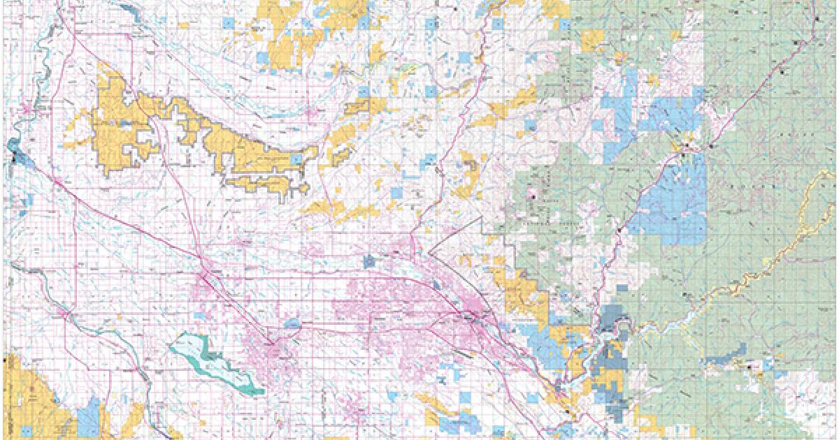 Boise District Map (Central) | Bureau of Land Management