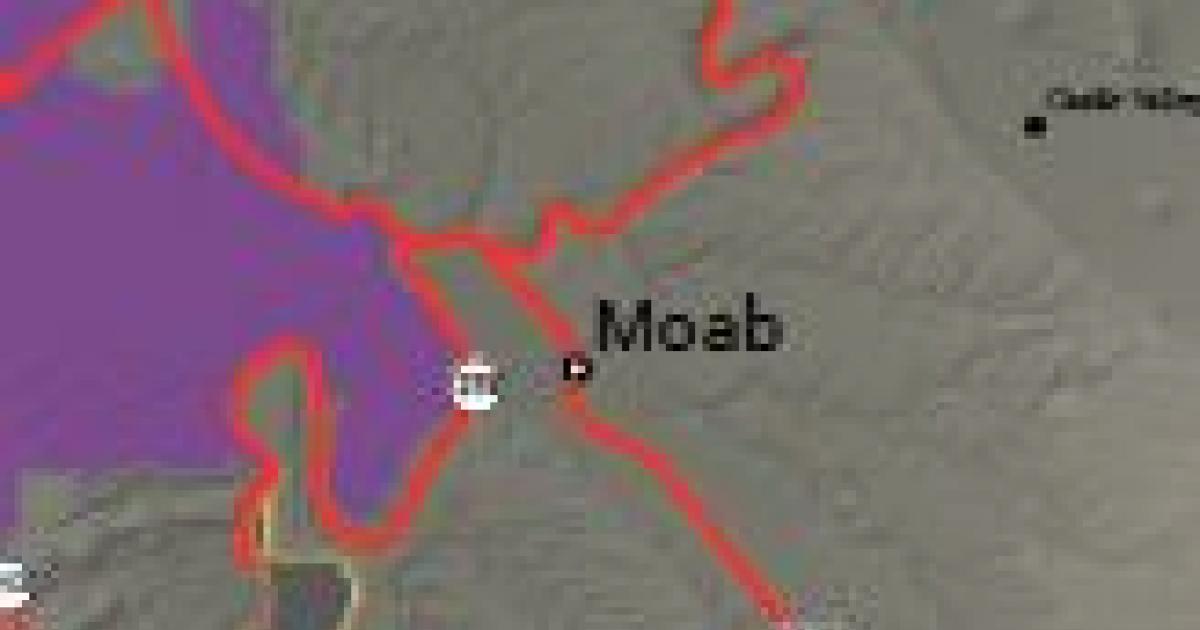 Moab Travel Management Area Map | Bureau of Land Management