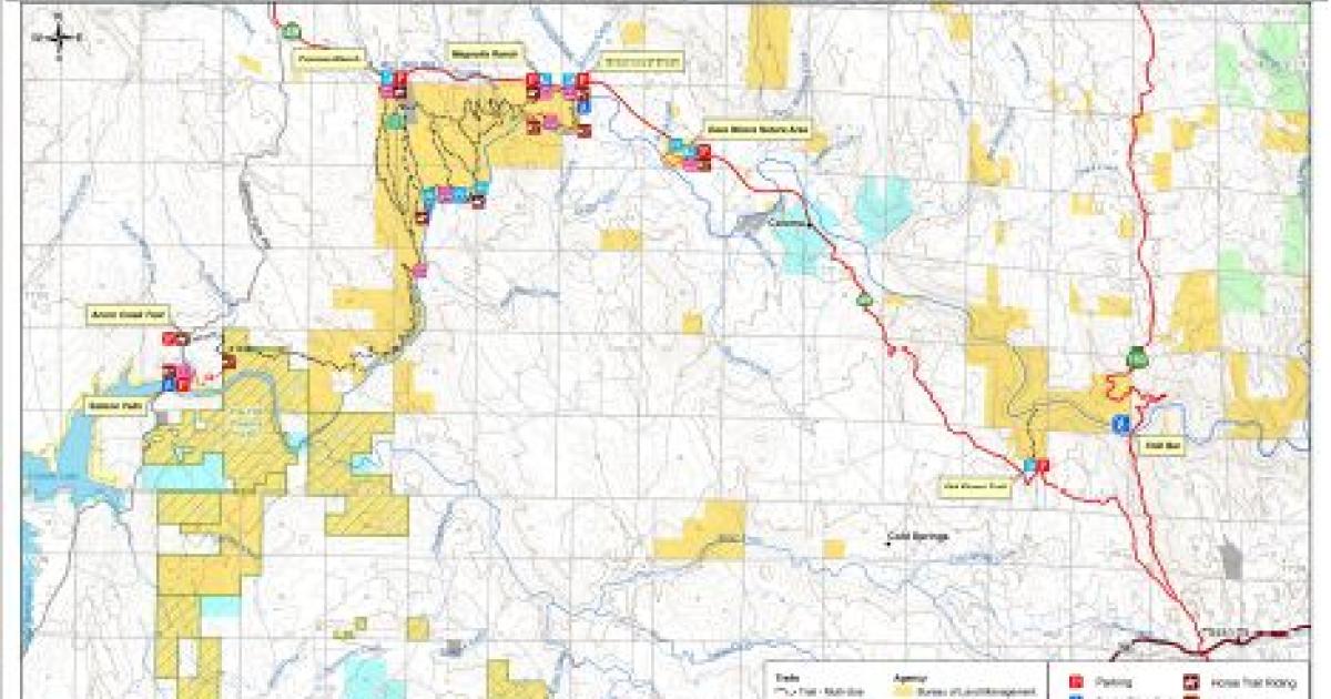 South Fork of the American River General Map | Bureau of Land Management