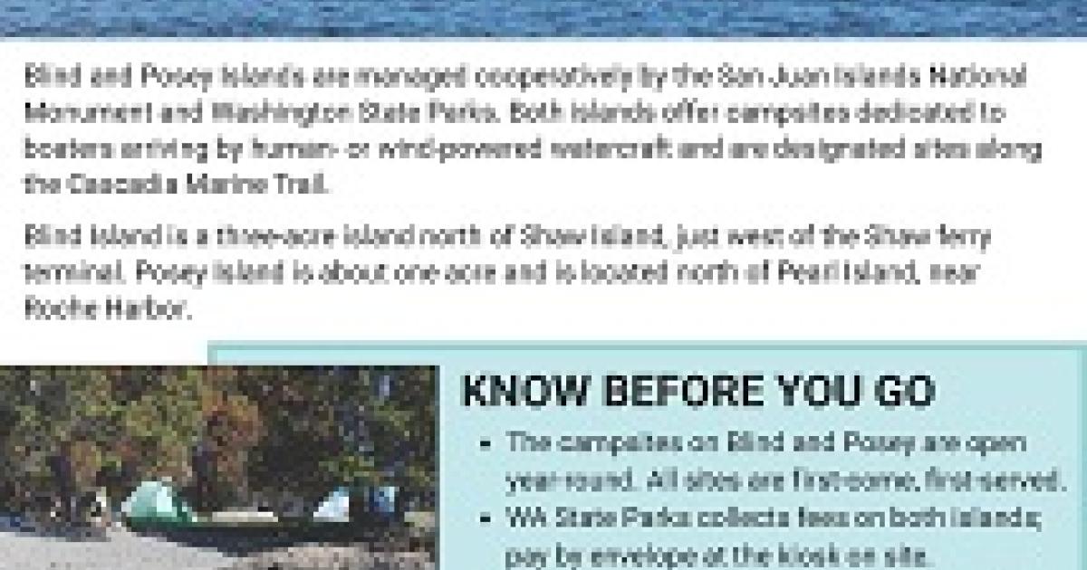 Washington - Blind Island Fact Sheet | Bureau of Land Management