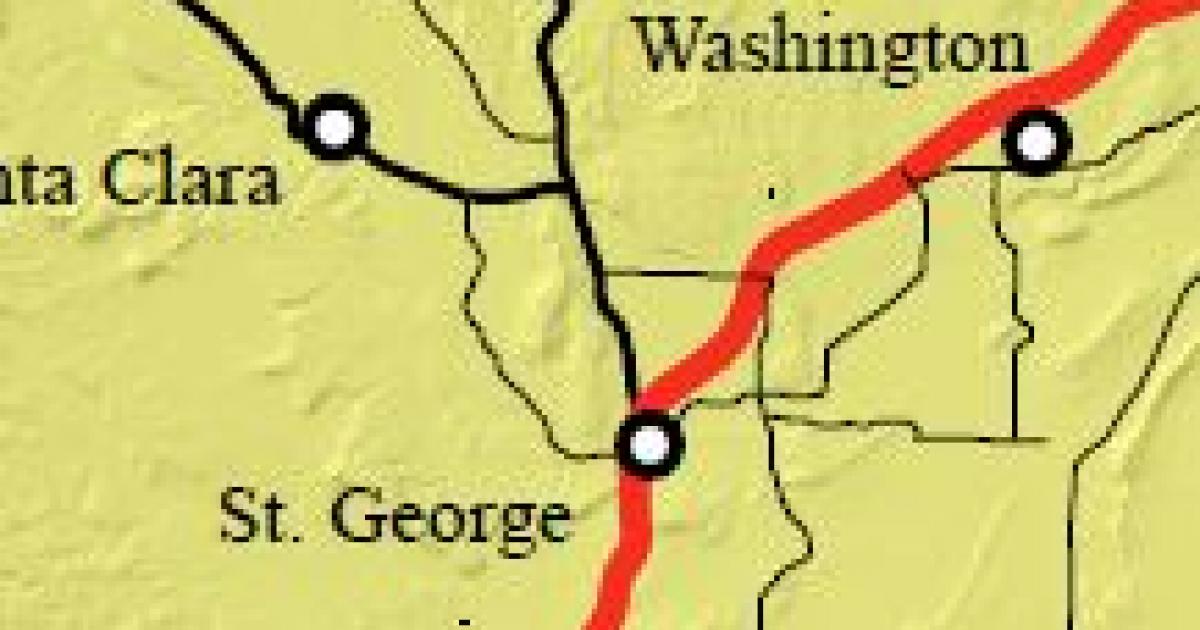 St George Travel Management Area Map | Bureau of Land Management