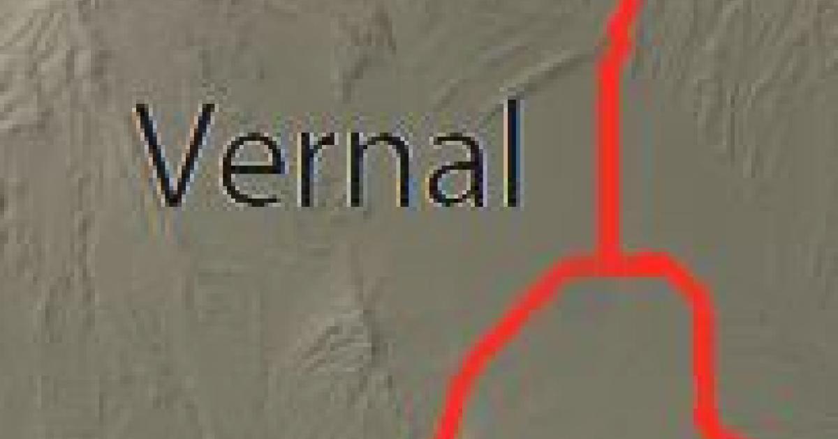 Vernal Travel Management Area Map | Bureau of Land Management