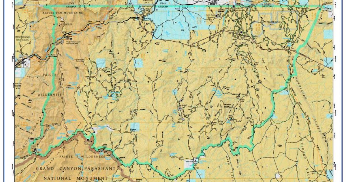 St. George Basin Access Map | Bureau of Land Management