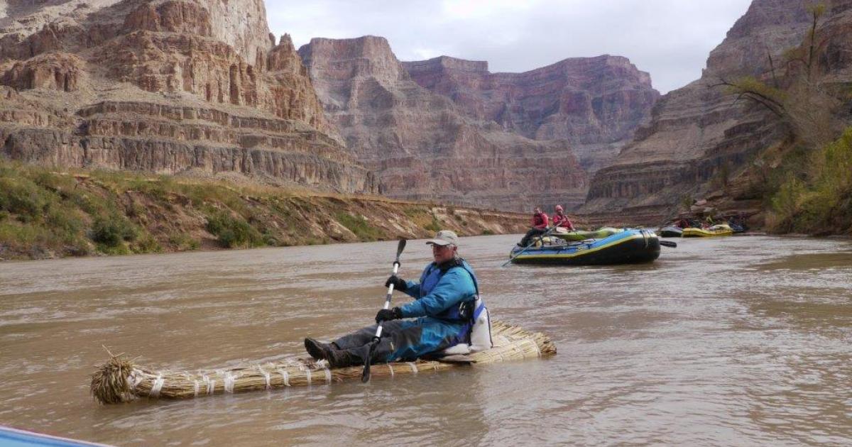 A tule reed boat runs the Grand Canyon | Bureau of Land Management
