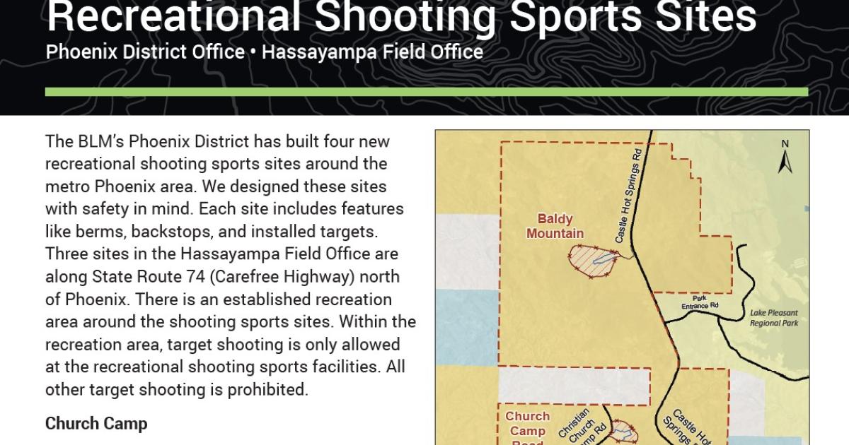 Recreational Shooting Sites - Hassayampa Field Office | Bureau of Land ...