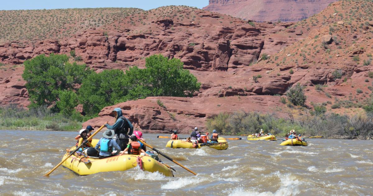Floating the Colorado River: Community partnerships, education, and fun ...