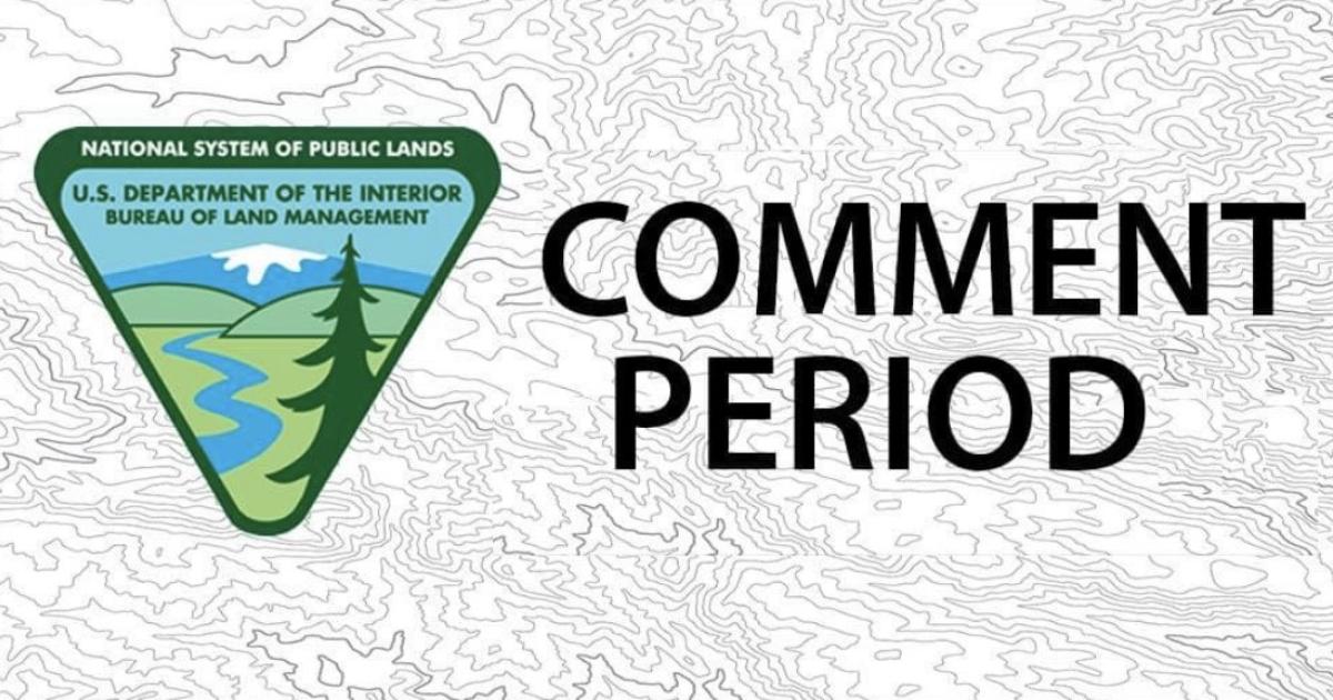 BLM seeks input on $348 million in proposed conservation and ...