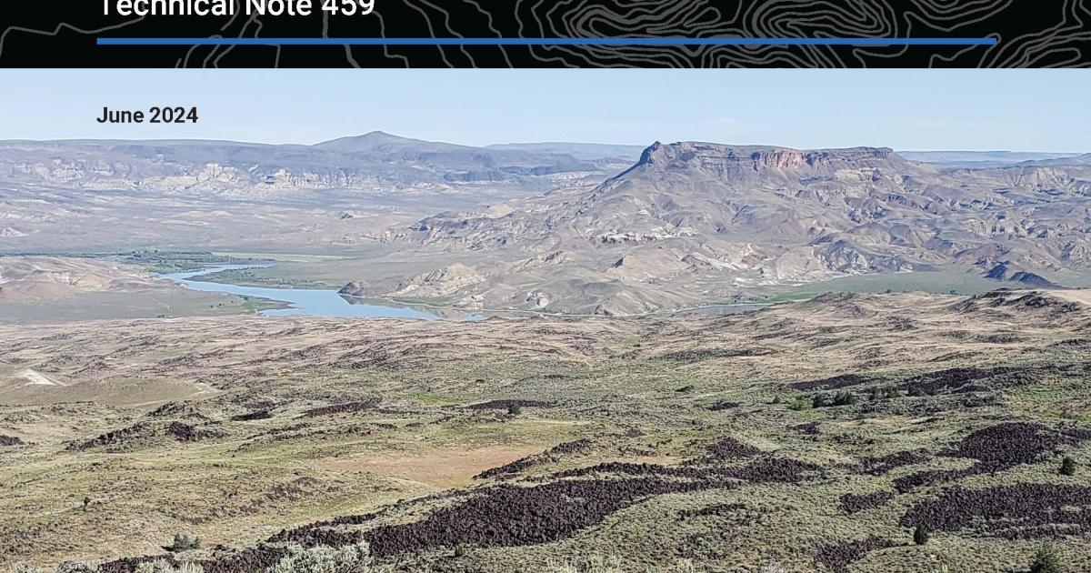 An Application of Terrestrial Assessment, Inventory, and Monitoring ...