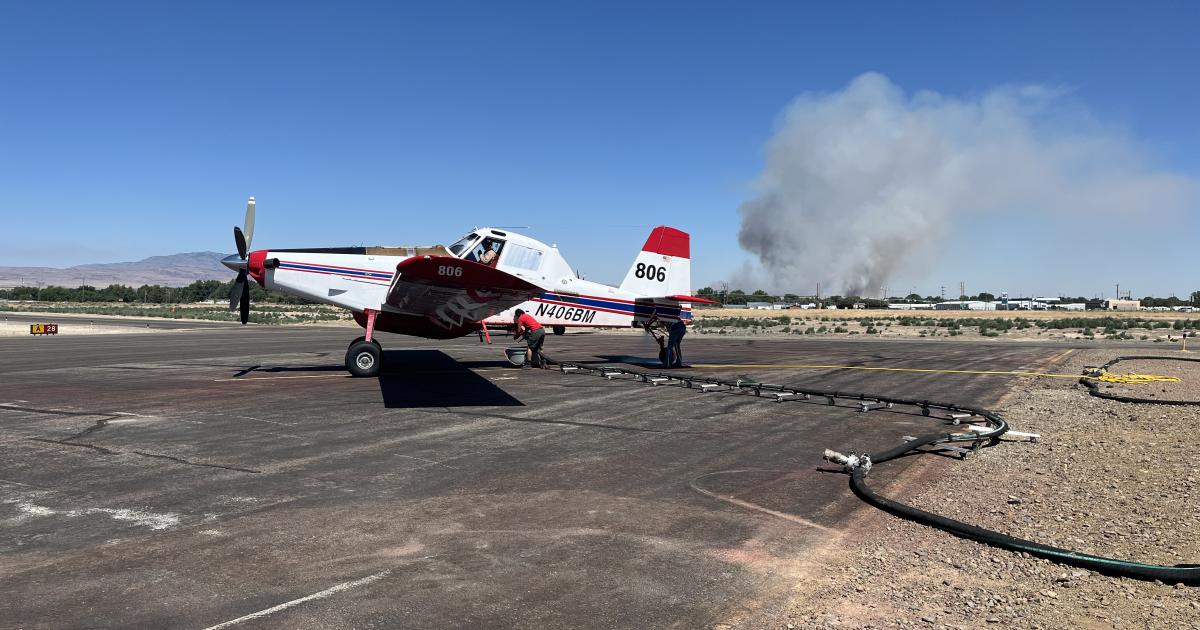 BLM expands aircraft capabilities in Mountain Home to fight wildland ...