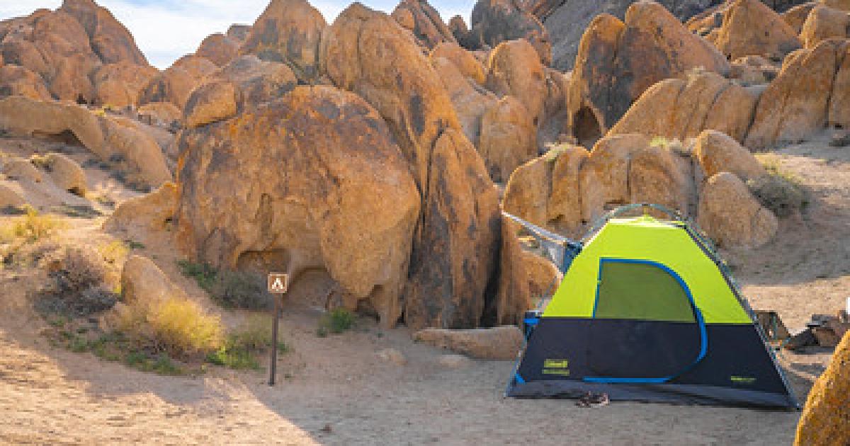 Alabama hills camping store