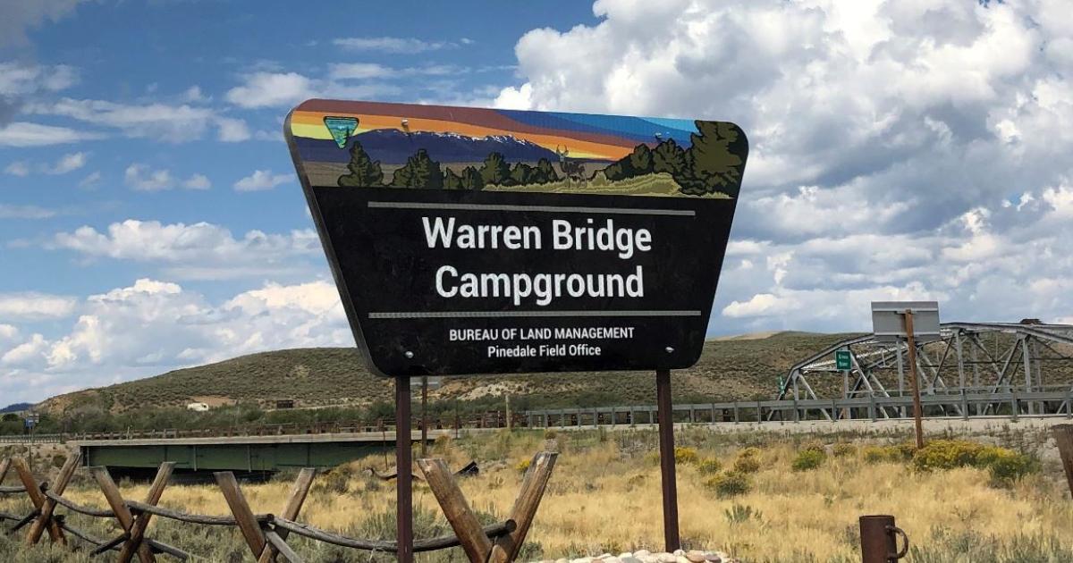 BLM Winterization of campground water systems in Lincoln and Sublette ...