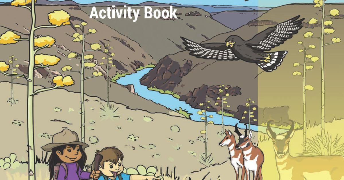 Agua Fria National Monument Junior Ranger Book | Bureau of Land Management