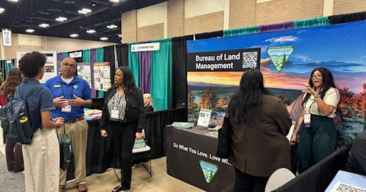 Bureau of Land Management participates in American Indian Science and ...