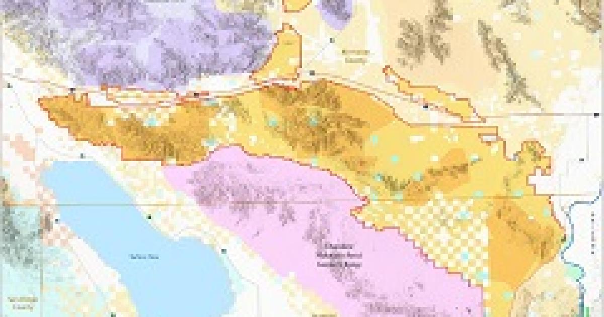Chuckwalla National Monument Map | Bureau of Land Management