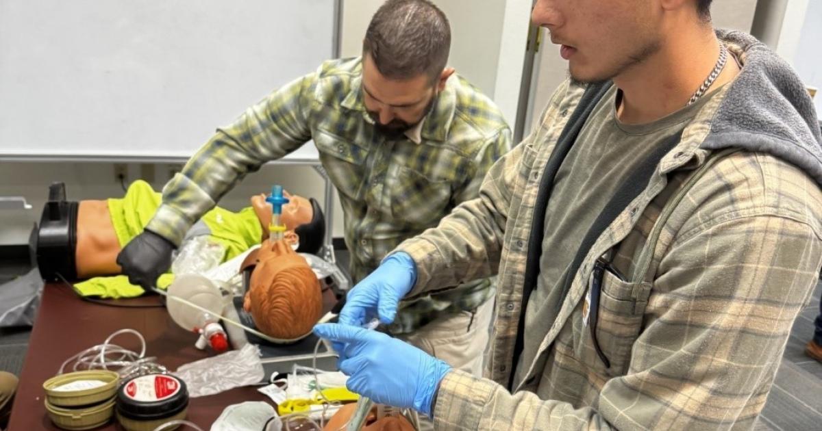 BLM’s Operational Medical Support Program trains firefighters to ...