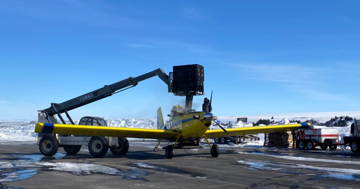 Aerial Sagebrush Seeding Helps Restore Robertson Draw Fire Burn Area ...