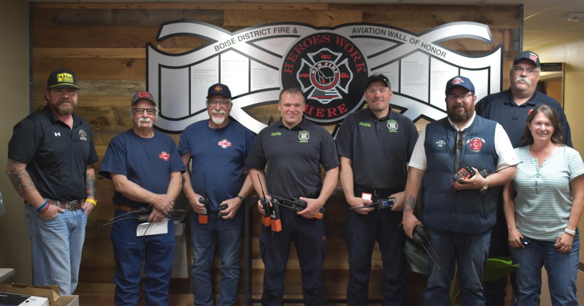 BLM distributes radios to local rural fire departments improving public ...