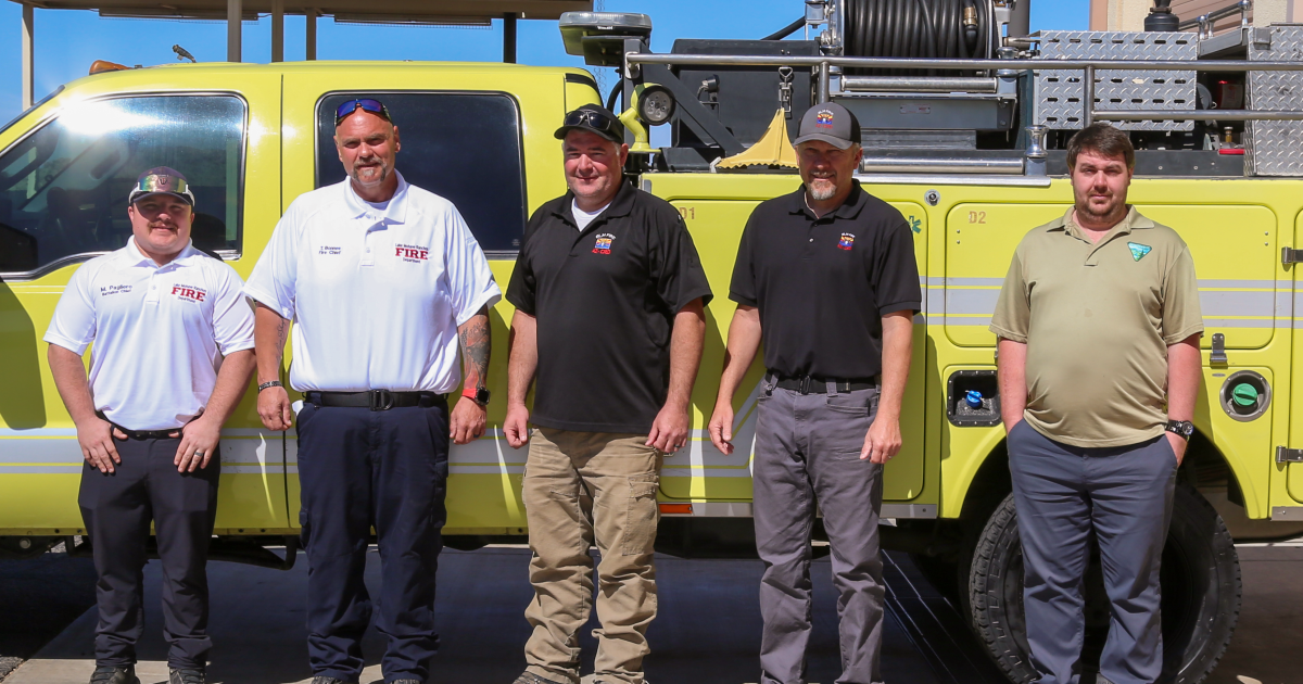 BLM transfers fire engine to Lake Mohave Ranchos Fire Department ...