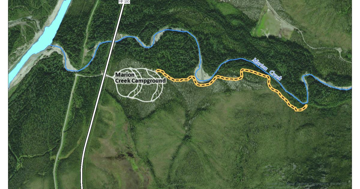 BLM issues emergency closure of Marion Creek Falls Trail north of ...