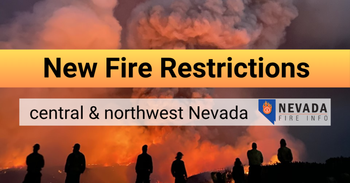 Stage 1 Fire Restrictions begin in central and northwestern Nevada ...