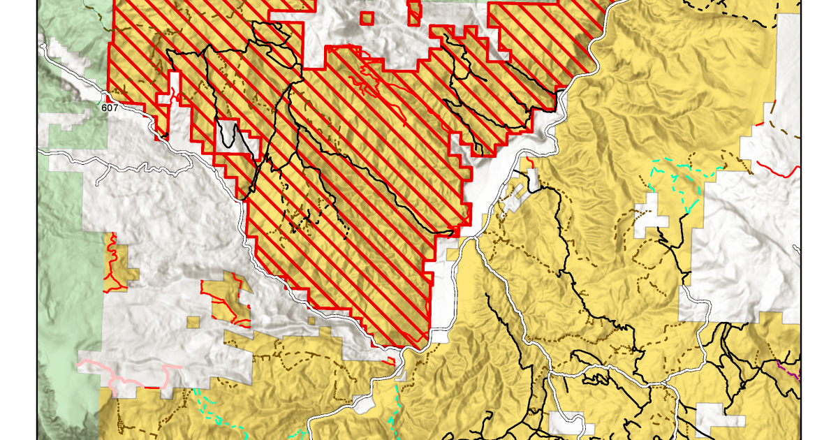 BLM reduces size of land closure in Garfield and Eagle Counties for ...