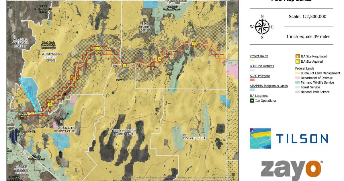 BLM approves Middle Mile fiber optic network in northern Nevada ...