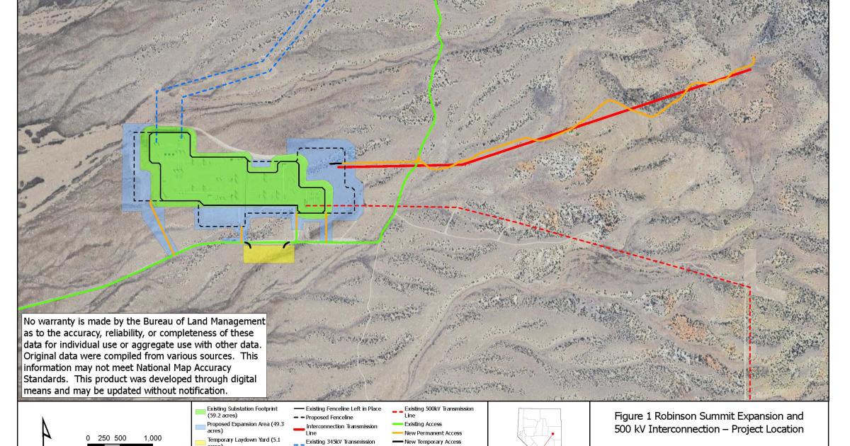 BLM signs decision record for Robinson Summit Substation Expansion and ...